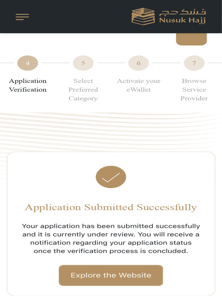 Application Submitted Successfully | PDF