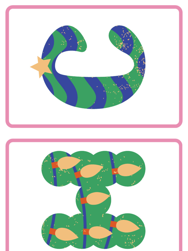 Alphabet Uppercase Christmas Flashcards | PDF