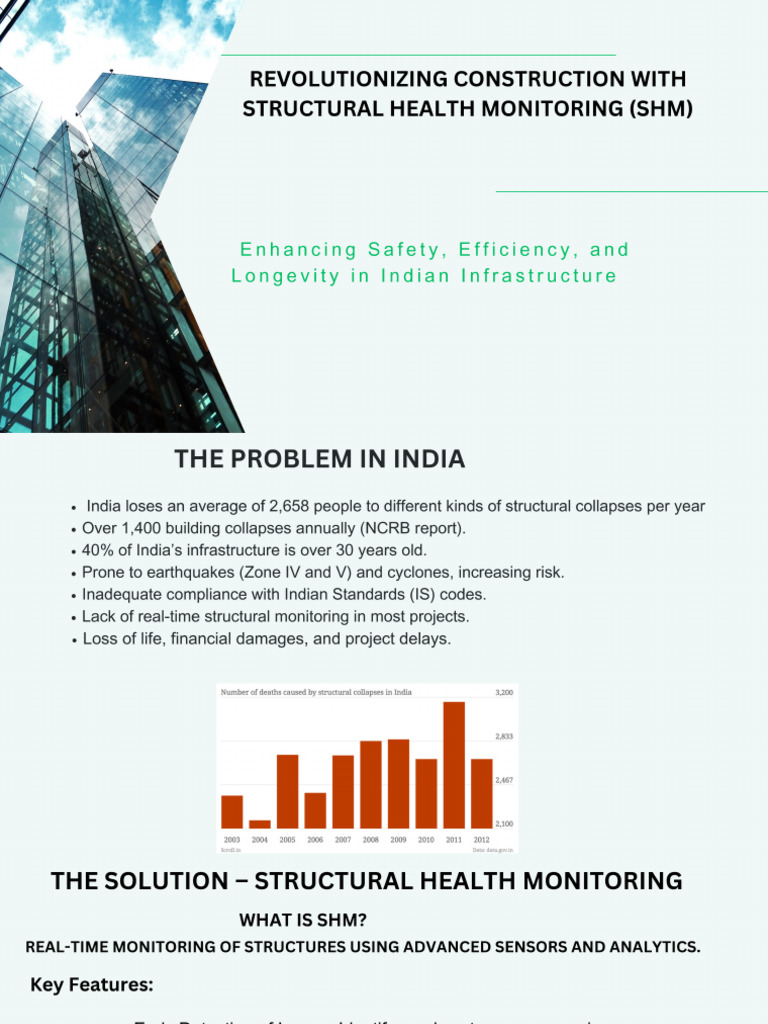 PlanStructural Health Monitoring For High-Rise Buildings | PDF