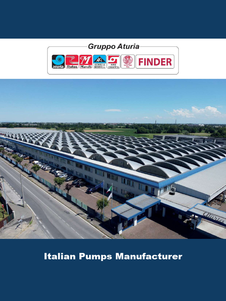 Gruppo Aturia: Italian Pump Solutions | PDF | Pump | Turin