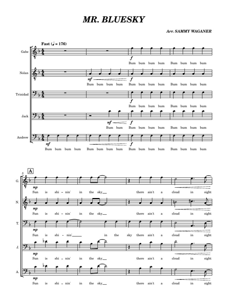 MR BLUESKY TTBBB | PDF