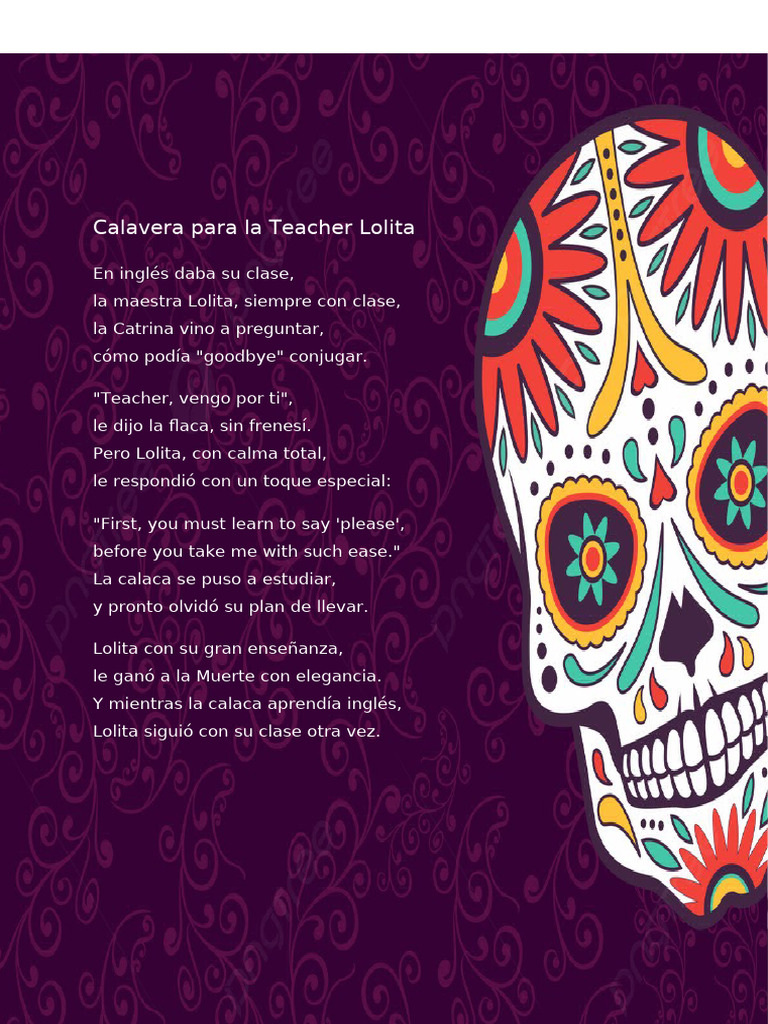 Calaveras Literarias | PDF