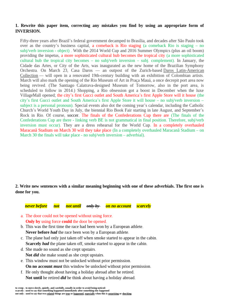 a1-papers-key | PDF | Rio De Janeiro | Syntax