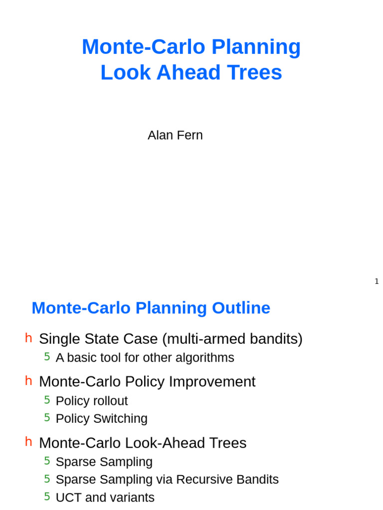 mcp-trees | PDF | Monte Carlo Method | Artificial Neural Network