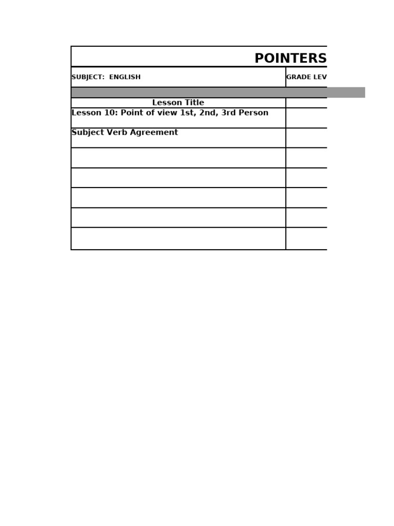 English 6 Pointers | PDF English 6 Pointers | PDF
