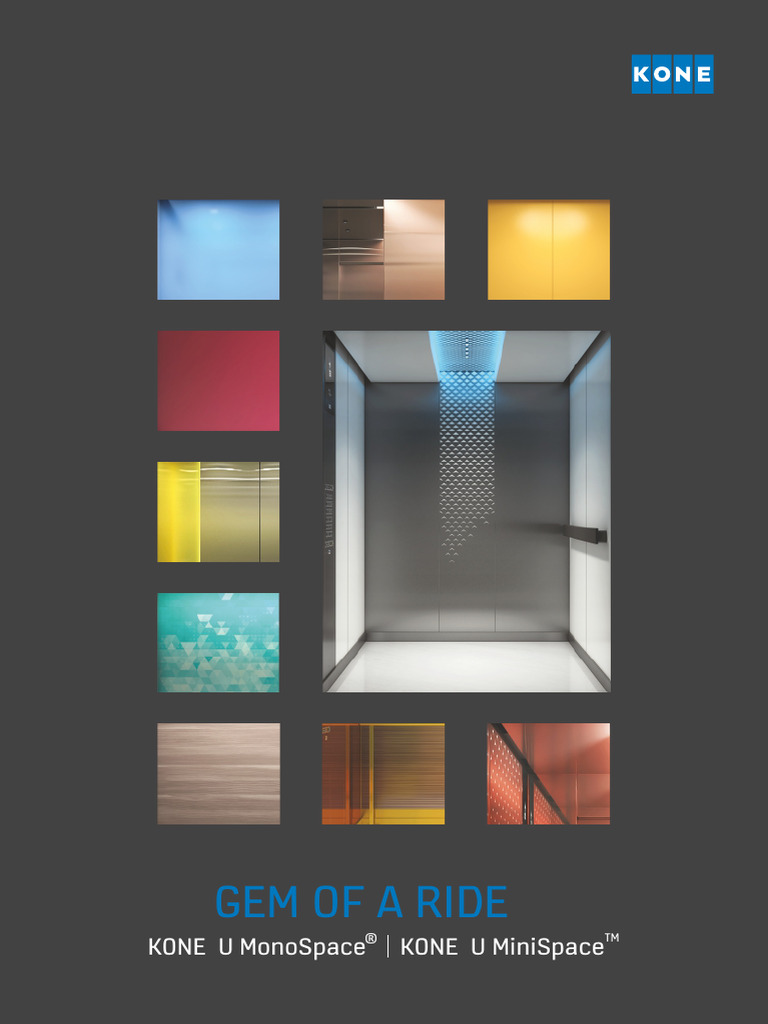 KONE U Series Mini Version | PDF | Elevator | Green Building