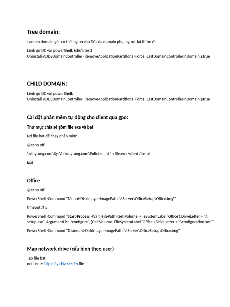 quy tắc trong domain | PDF