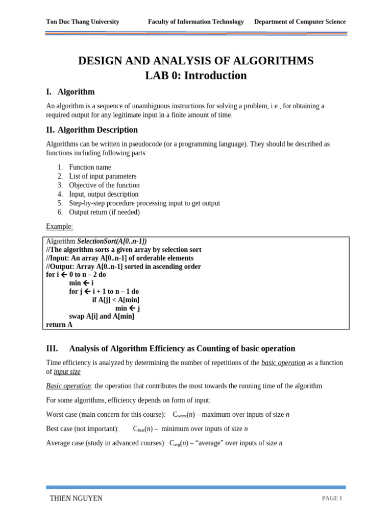 Lab00 | PDF | Algorithms | Mathematical Logic