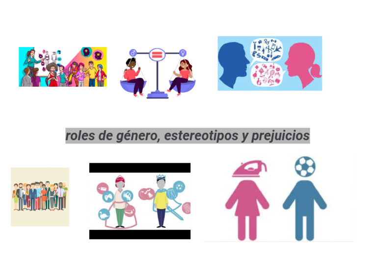 Roles de Género, Estereotipos y Prejuicios | PDF
