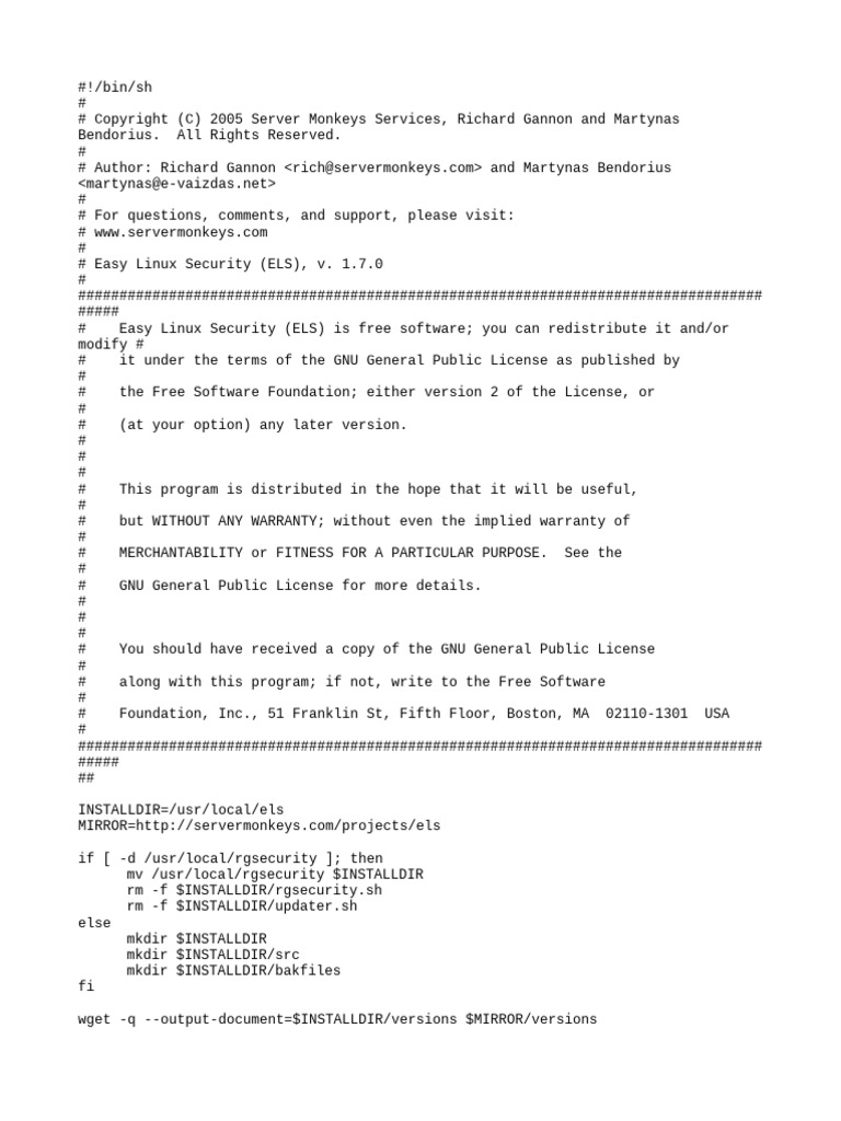 els | PDF | Free Software | Gnu
