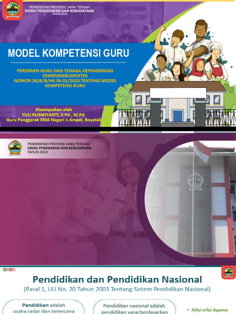 MATERI MODEL KOMPETENSI GURU | PDF