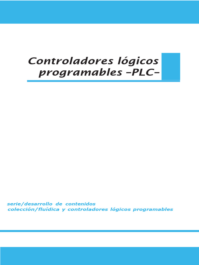 Plc | PDF | Controlador lógico programable | Relé