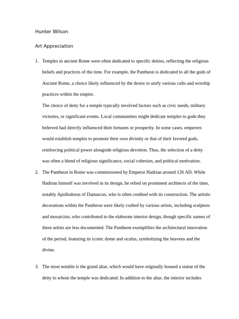 Art Appreciation 2 | PDF | Deities