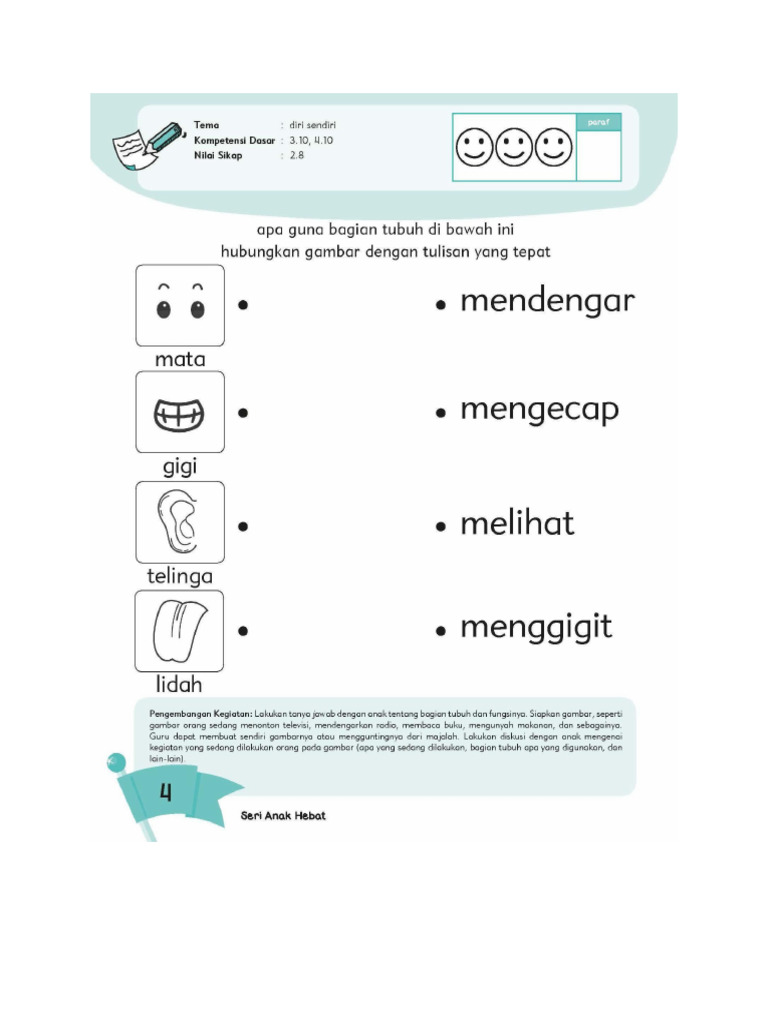 membaca tk besar 1 | PDF
