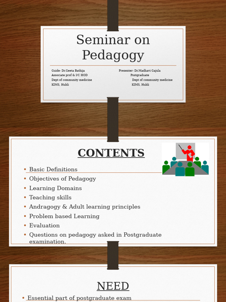 Objectives of Pedagogy in Teaching | PDF | Learning | Teachers