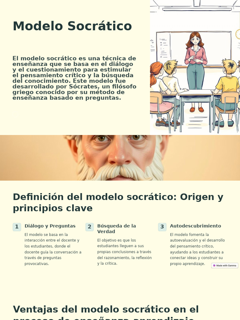 Modelo Socratico 012640 | PDF | Pensamiento | Pensamiento crítico