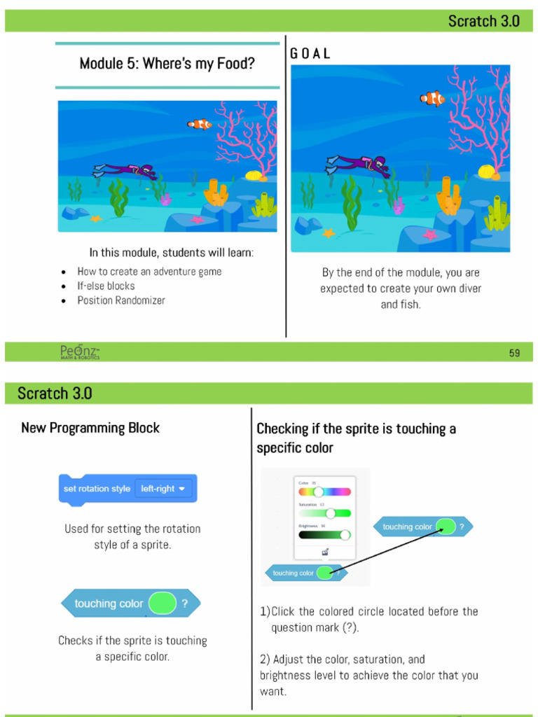 Scratch Lesson 5 (2023) | PDF Scratch Lesson 5 (2023) | PDF