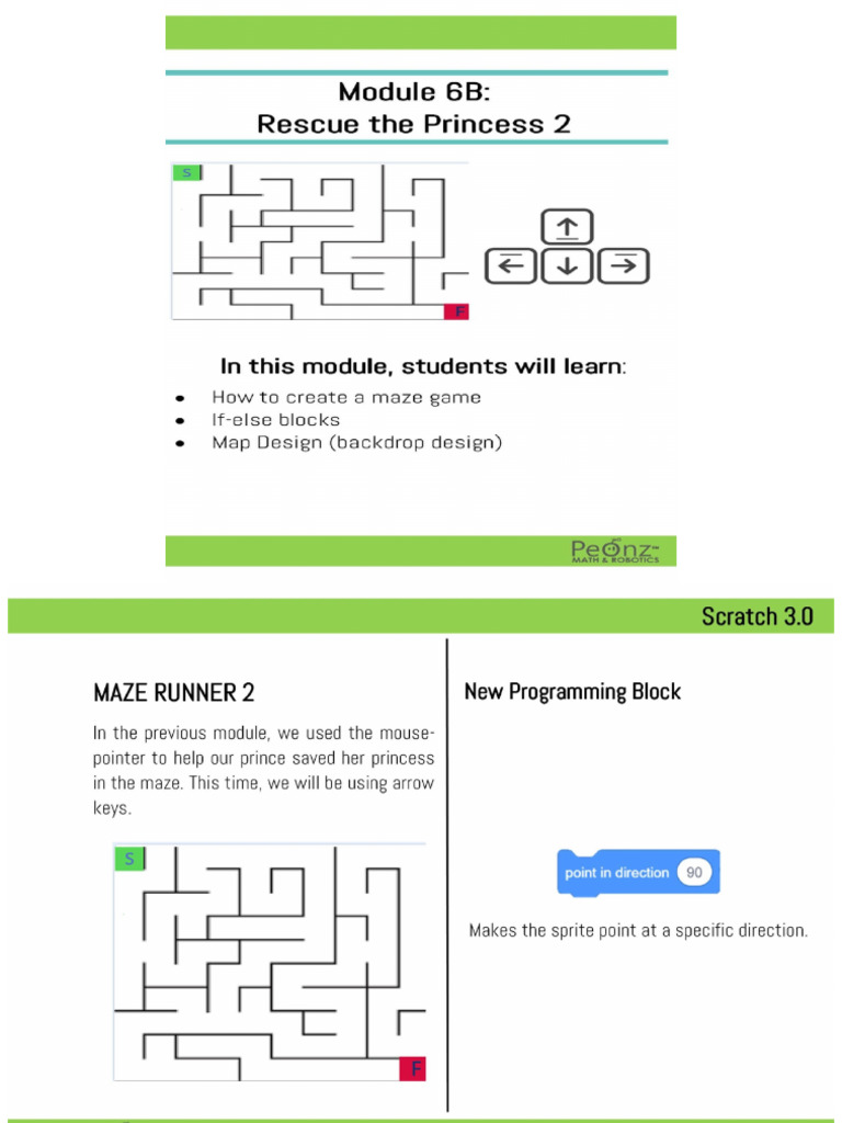 Scratch Lesson 6B (2023) | PDF