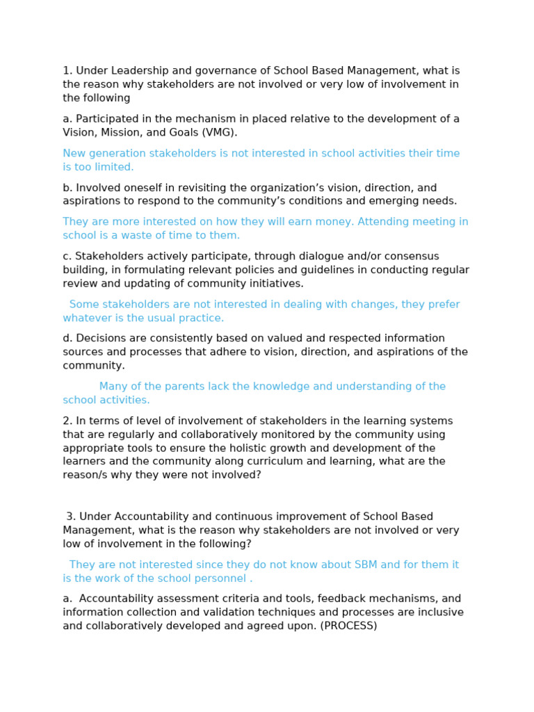 Unstructured Interview | PDF | Learning | Governance