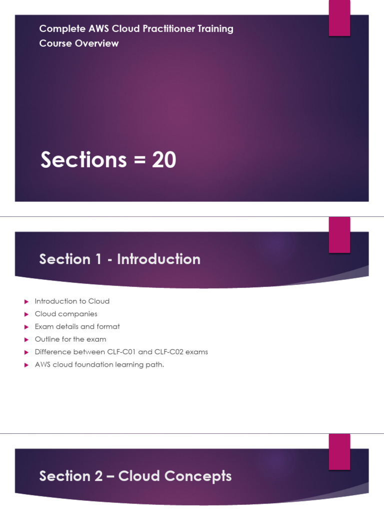 Section1+-+Introduction | PDF | Cloud Computing | Amazon Web Services