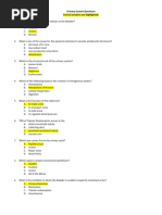 Urinary System Test Questions & Answers | PDF | Urinary System | Kidney