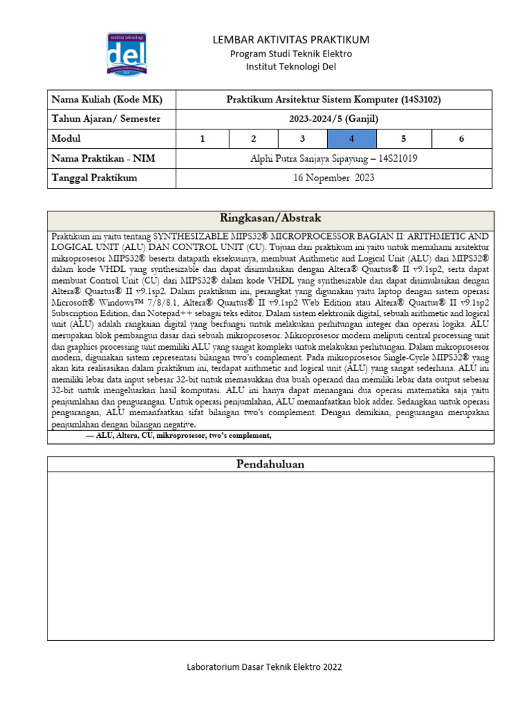 TP modul 4 ASK | PDF