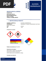 Etiqueta SGA Alcohol | PDF