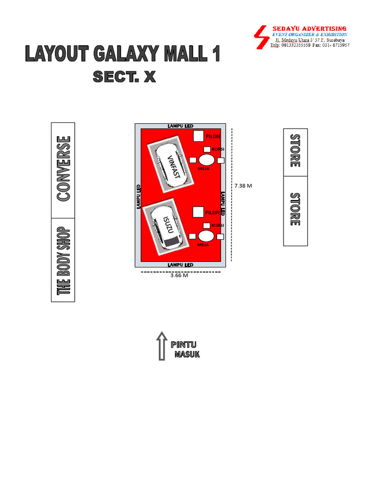 Layout Galaxy Mall (Sect. Y) | PDF
