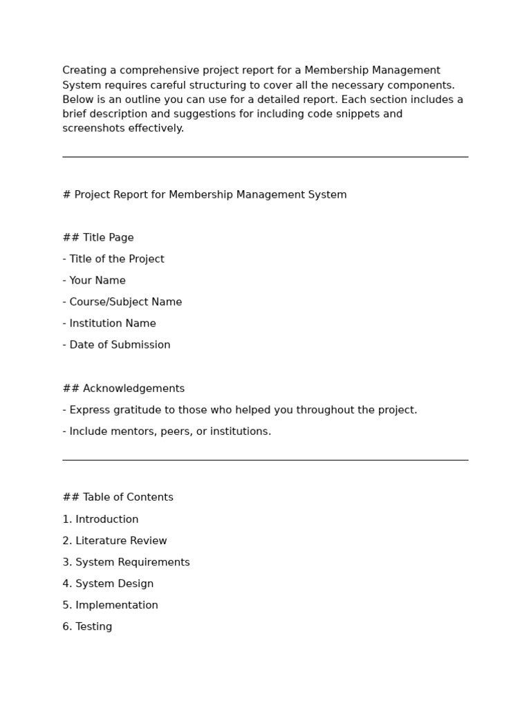 Project Report Guide for Students | PDF | Software Testing | Databases