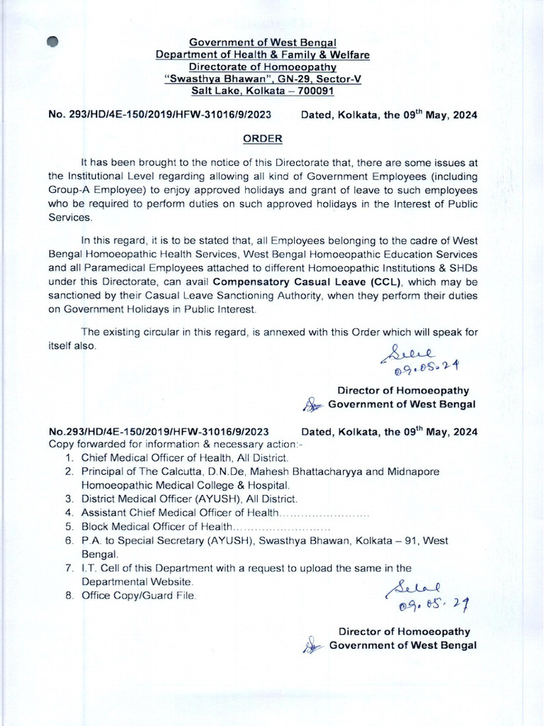 CCL Order 0001 | PDF