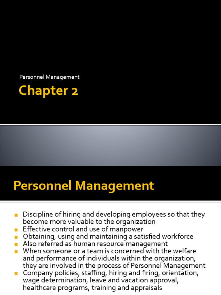 Chapter-2.pptx | PDF | Incentive | Employment