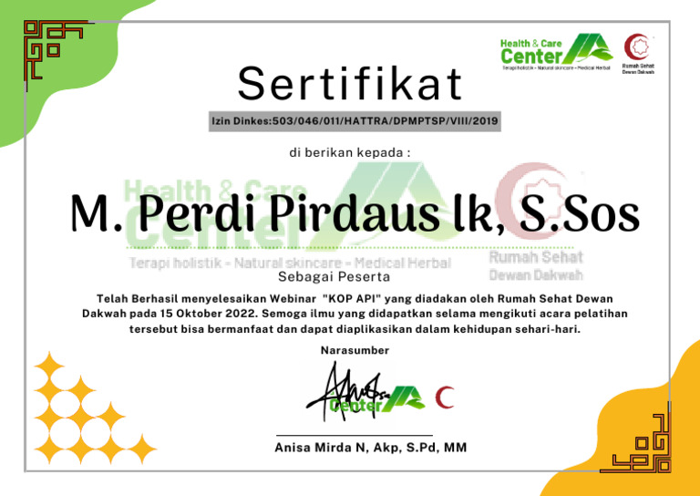 M. Perdi Pirdaus IK, S.Sos | PDF