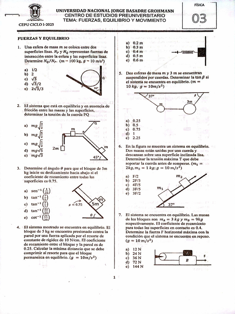 Practica 03 Estatica Dinamica | PDF