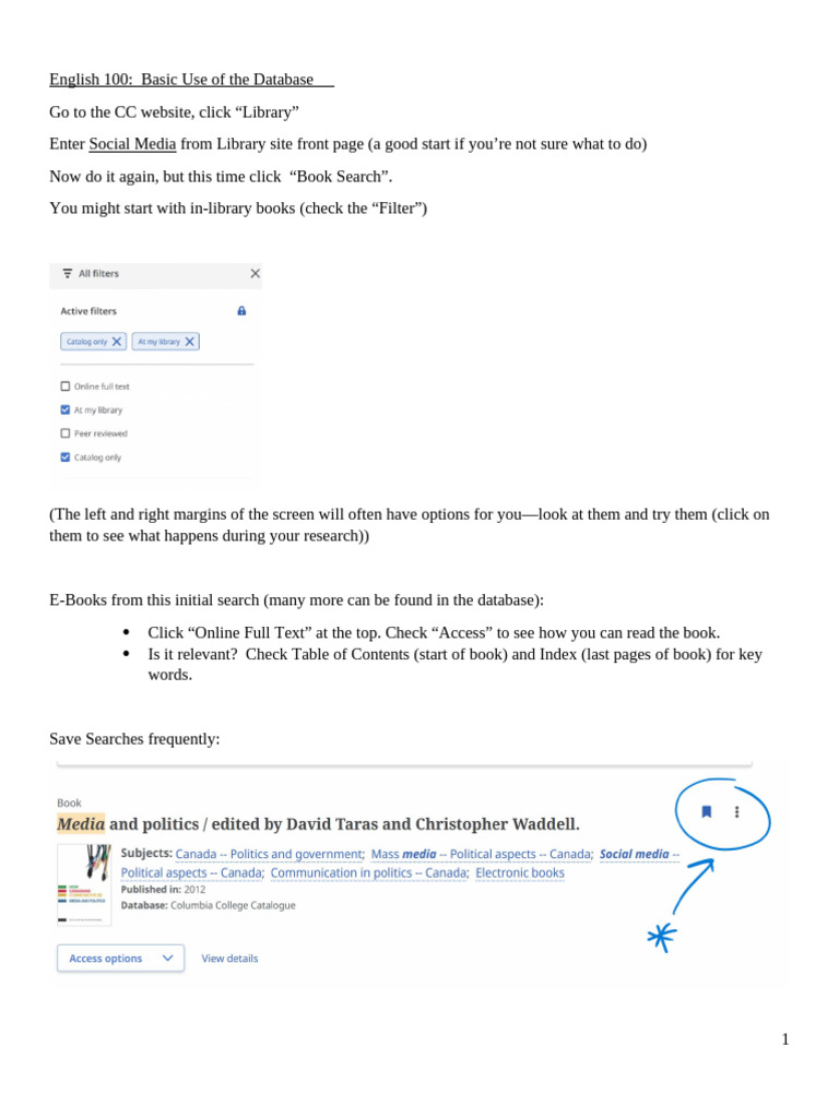 100 Library Database GUIDE For Social Media Issues | PDF | Libraries ...