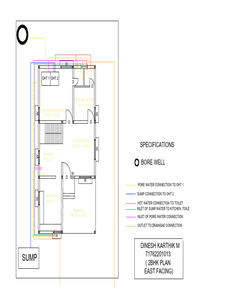 Plumbing Drawing | PDF