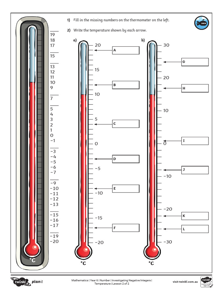 Meeting 2 - Exercise (Temperature) | PDF | Temperature | Thermometer