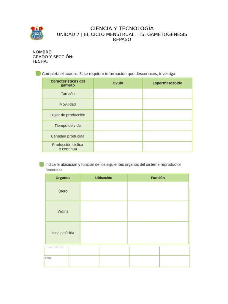 4A Y 4B - REPASO | PDF
