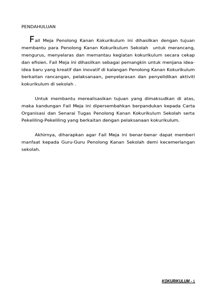 Manual Pengurusan Sekolah 2023 | PDF