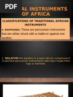 Musical Instruments of Africa | PDF | String Instruments | Musical ...