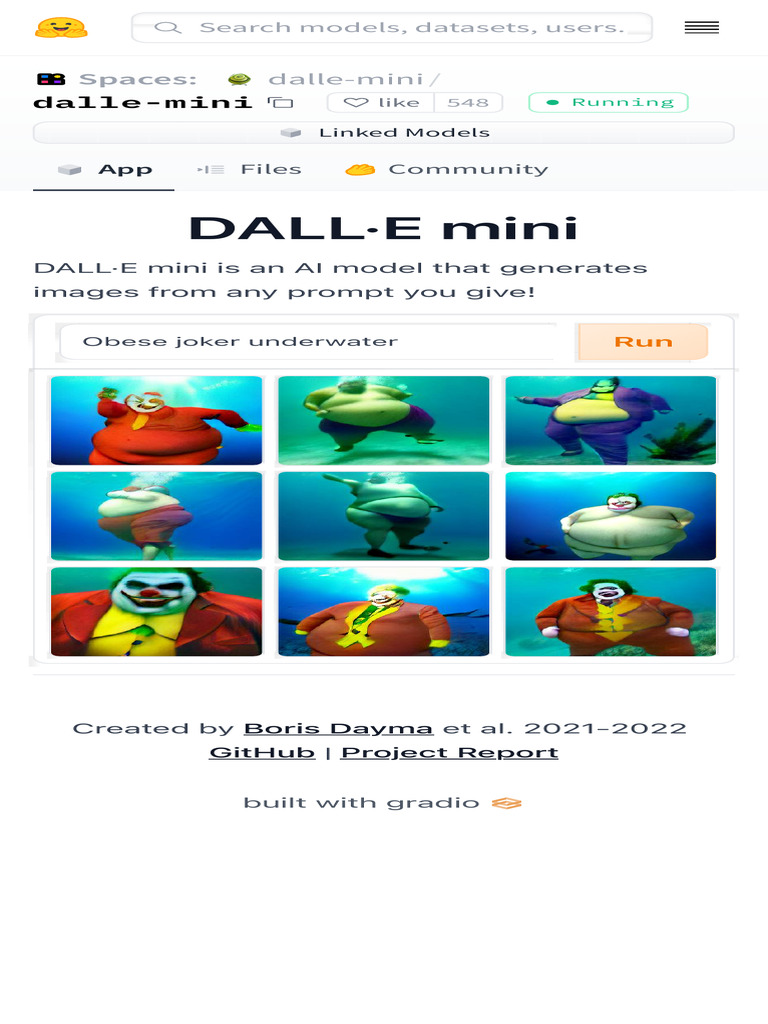 DALL·E Mini - A Hugging Face Space by Dalle-mini | PDF