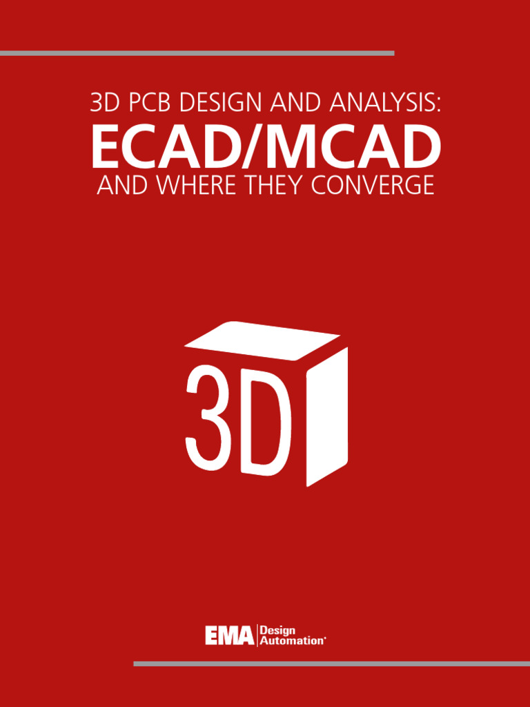 3d PCB Design and Analysis When Ecad Meets Mcad | PDF | Computer Aided Design | Printed Circuit ...