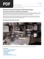 Working & Principle of Tablet Compression Machine - Pharmaceutical ...