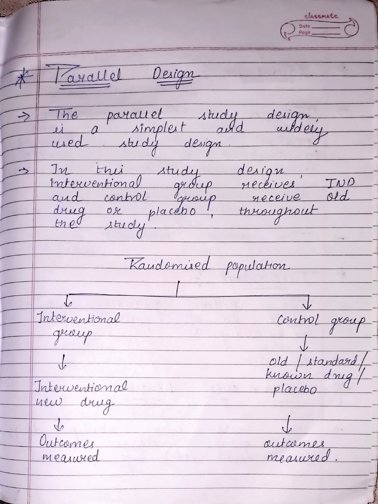 Parallel and Crossover Design | PDF | Health Research | Ignorance