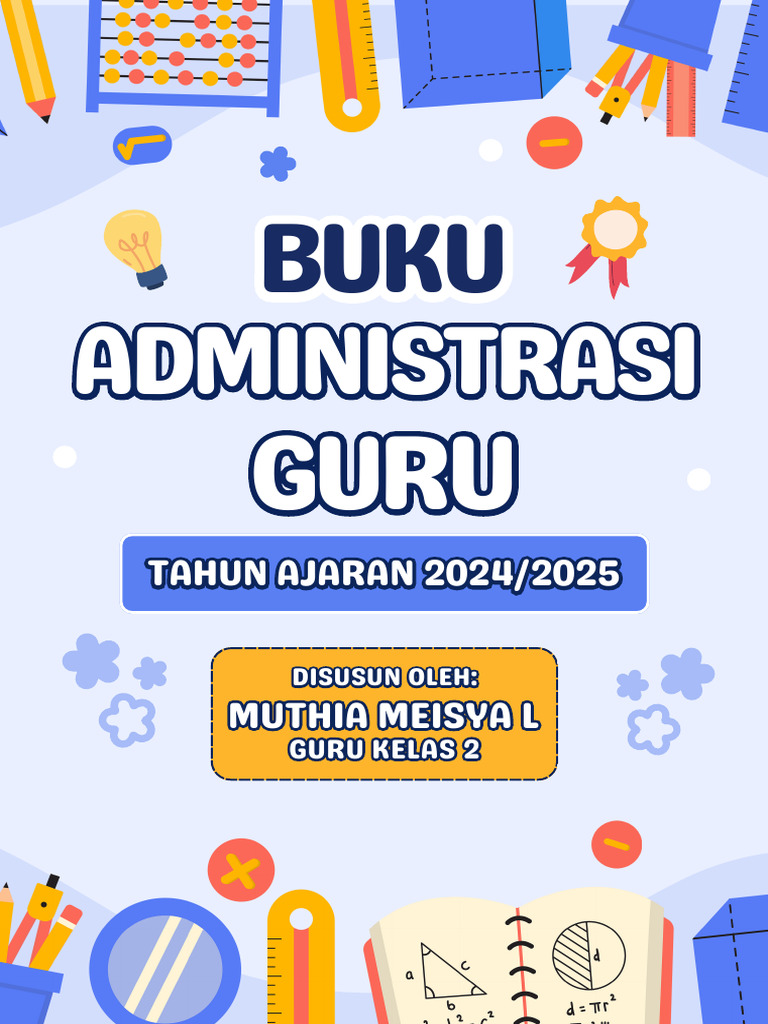 Biru Ungu Ilustrasi Lucu Cover Modul Pembelajaran Siswa Dokumen A4 | PDF