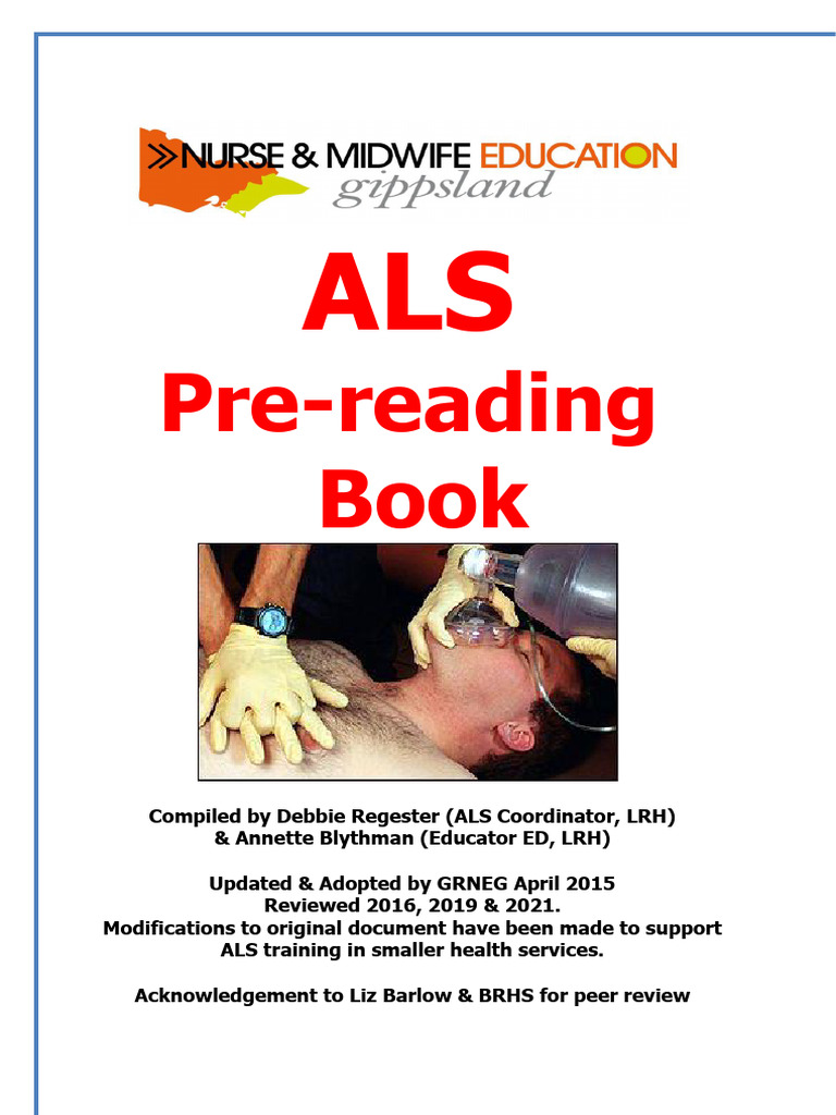 ALS Training Manual for Healthcare Professionals | PDF ...