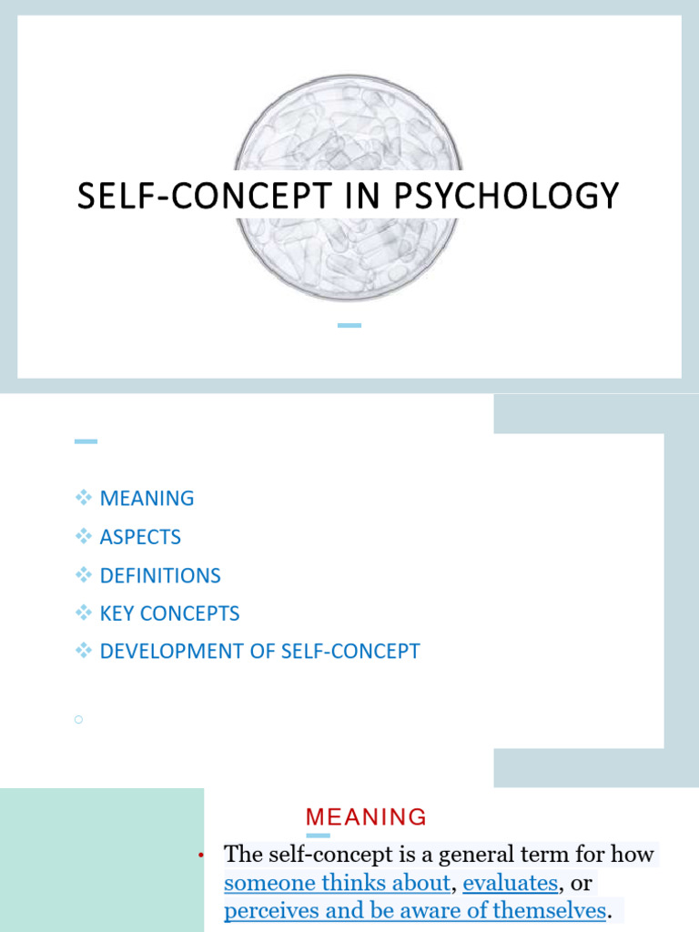 Self-Concept in Psychology | PDF | Self Concept | Adolescence