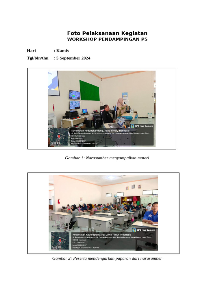 Dokumentasi Pendampingan P5 | PDF