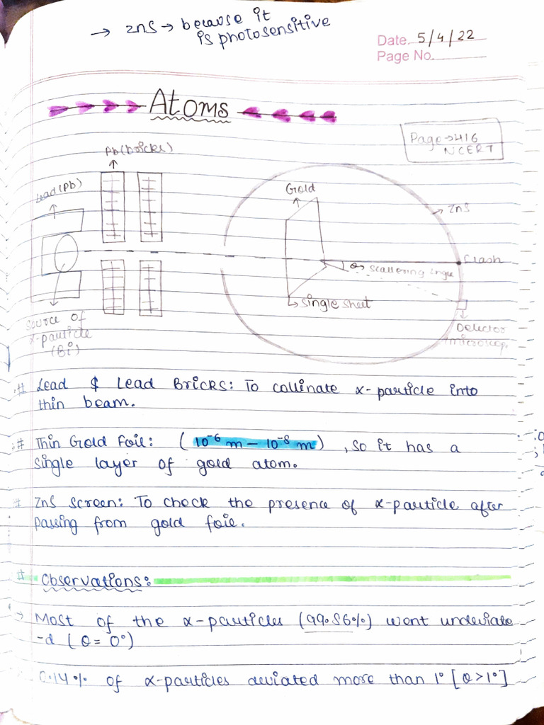 Atoms | PDF | Atomic Physics | Atomic