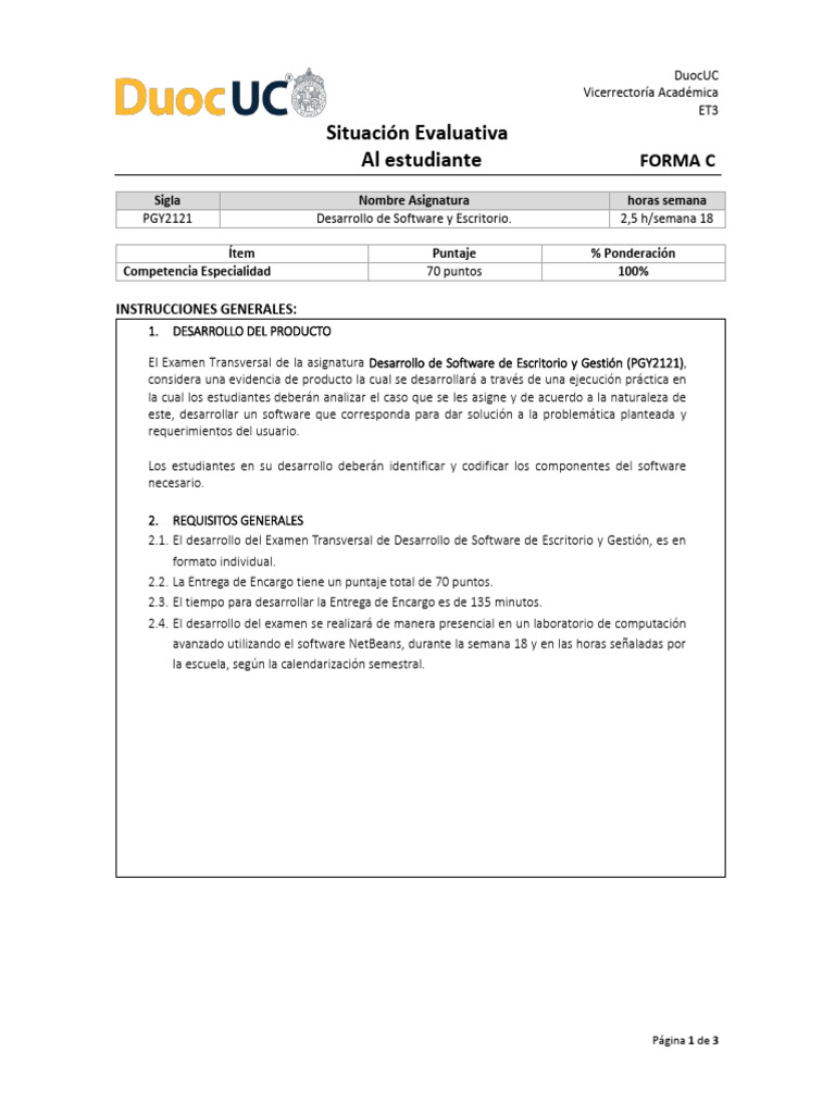 Forma C | PDF | Software | Ingeniería de software
