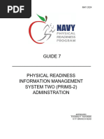 Navy Physical Readiness Policies Guide | PDF | United States Navy